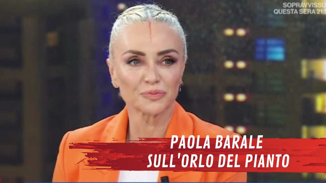 La Vita in Diretta, Paola Barale sull’orlo del pianto: “se continuate ...